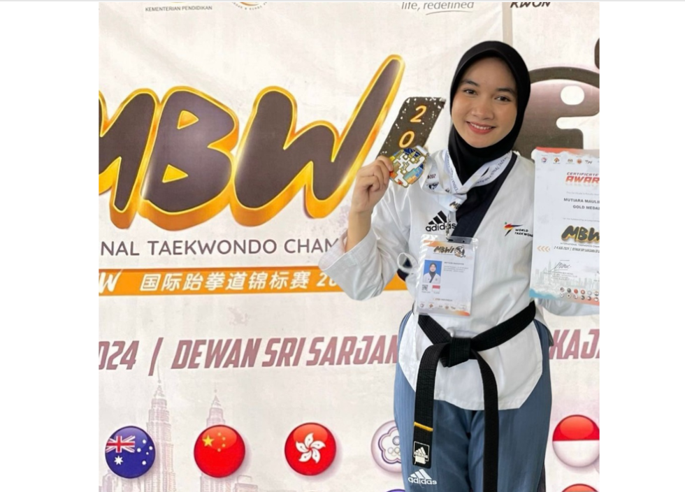 Mahasiswa Teknik Geologi Meraih Juara 1 di Ajang Taekwondo ...
